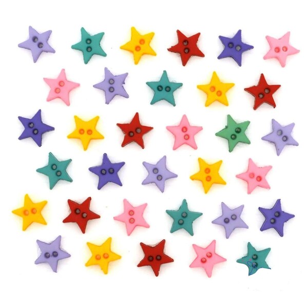 Star Buttons - Etsy