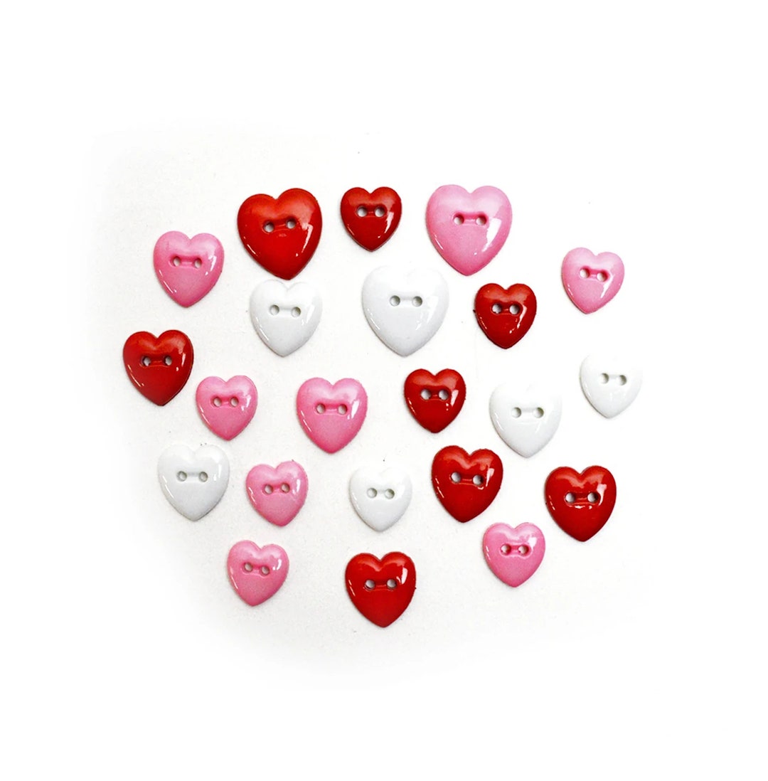 Heartbreaker Novelty Button Collection, Dress It up Buttons, Cute ...