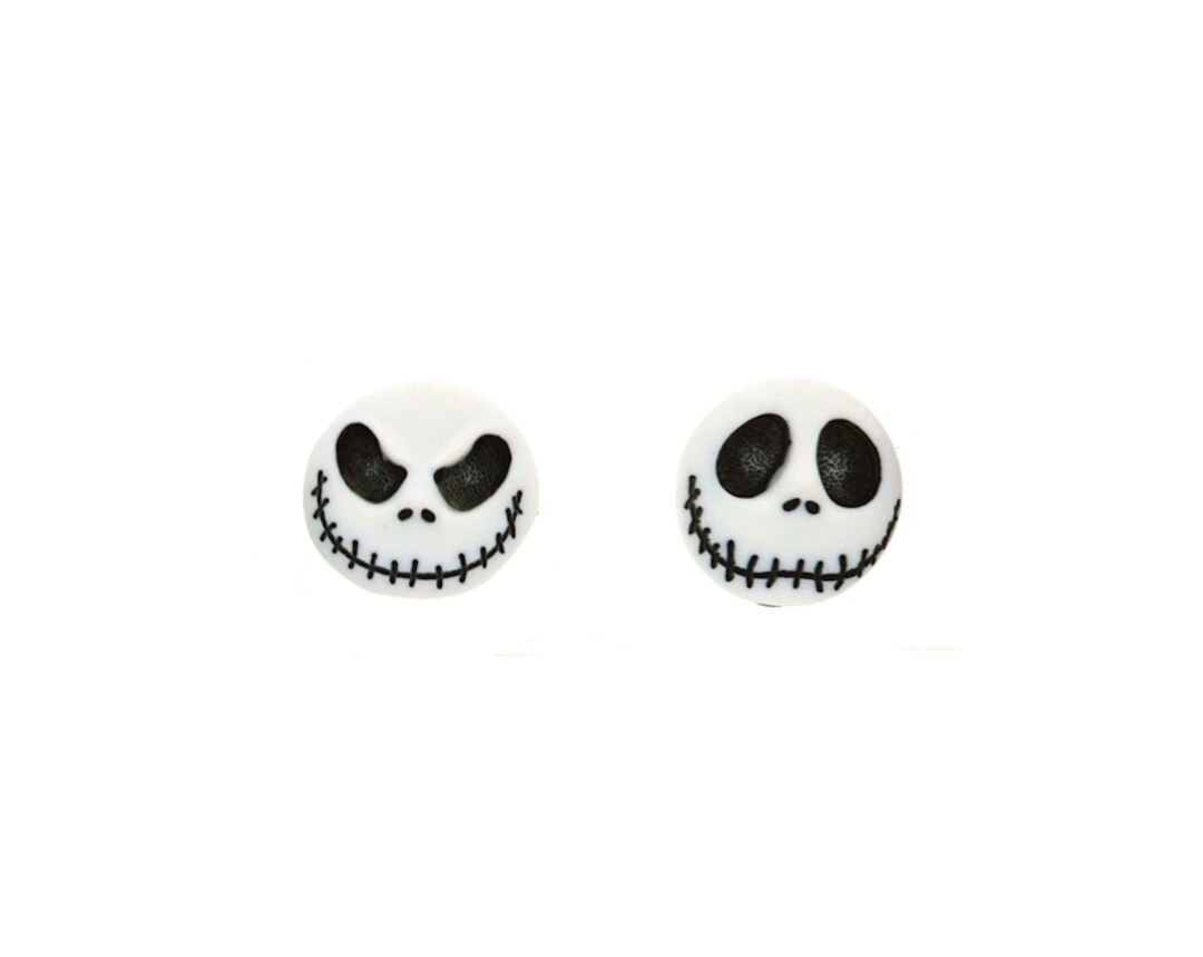 Disney Jack Skellington Face Novelty Button Collection, Dress It up ...