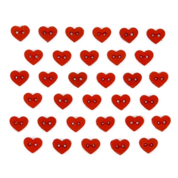 Heart Shape Buttons - Etsy