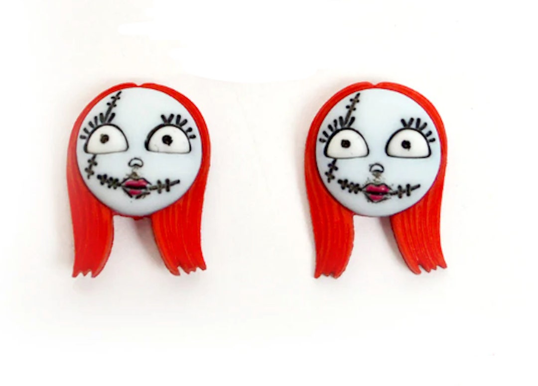 Disney Sally Face Novelty Button Collection, Dress It up Buttons ...