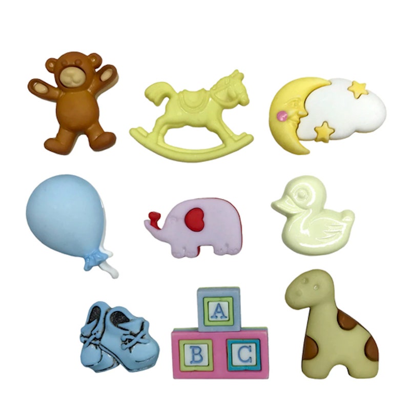 Baby Buttons - Etsy