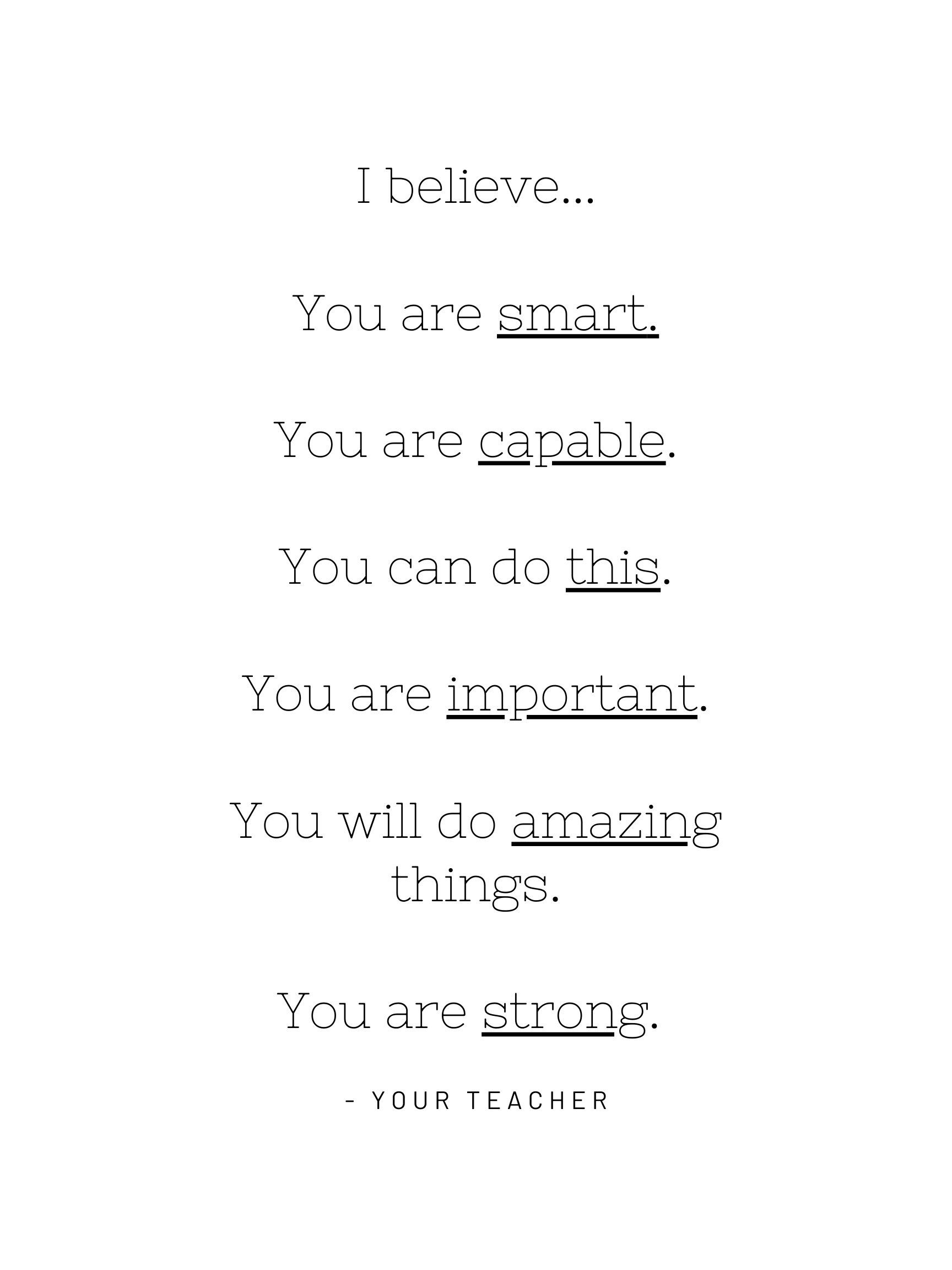 You Are Important Classroom Poster Bundle - Etsy