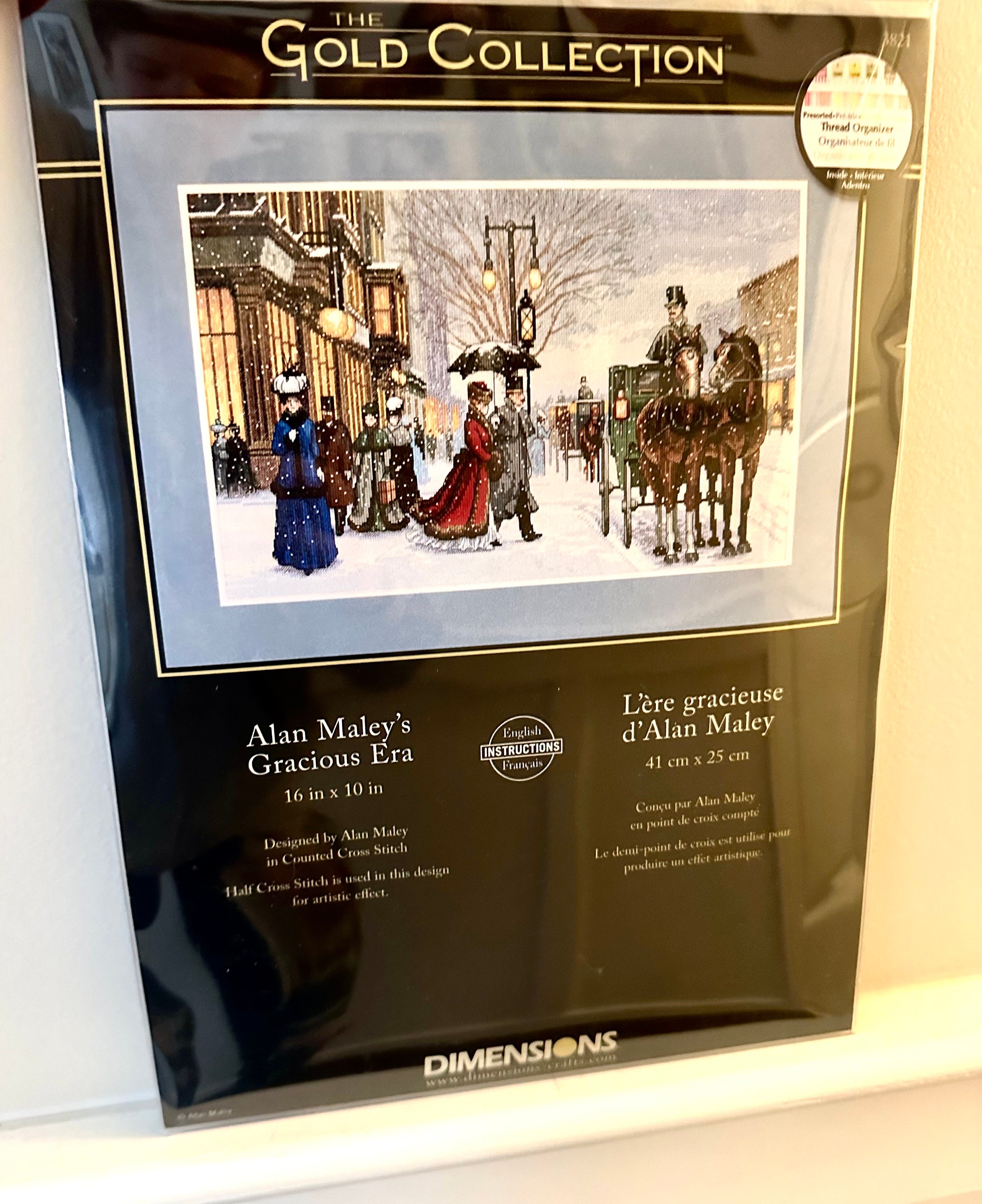 Alan Maleys Gracious Era by Dimensions Gold Collection Counted Cross ...