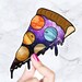 Space Pizza Sticker - Space Sticker - Water Bottle Sticker - Laptop ...