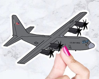 C 130 Sticker | Etsy