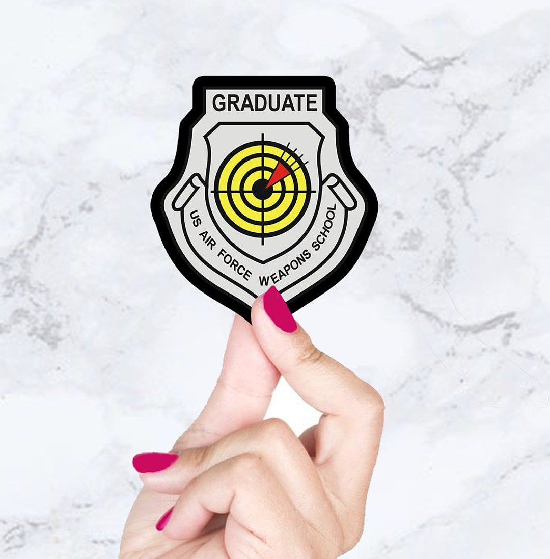 Weapons School Instructor Sticker Af Patch USAFWS Sticker WIC Sticker ...
