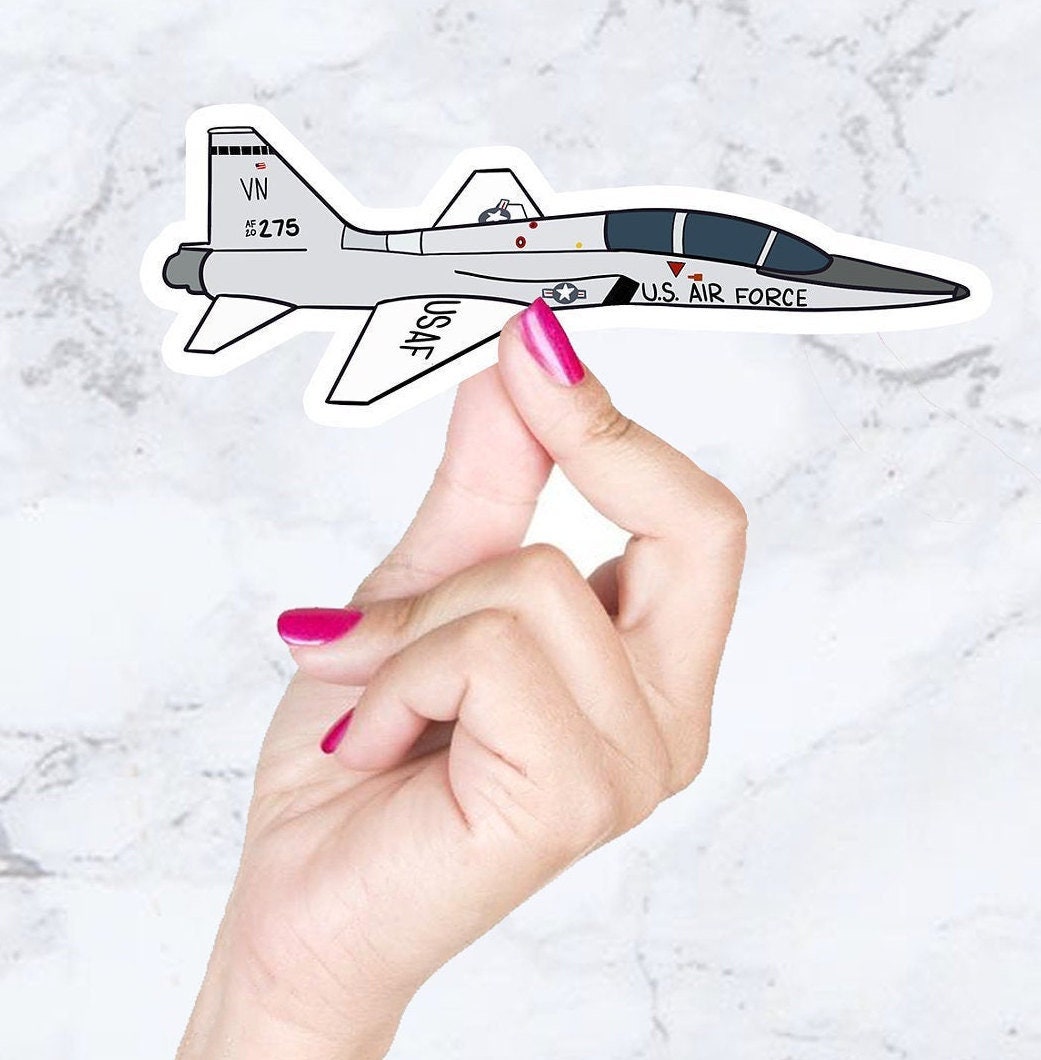 T-38 Sticker - Fighter Sticker - AETC Sticker - Air Force Sticker ...