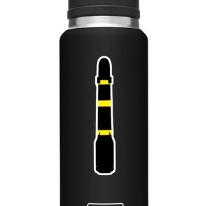AGM-114 Hellfire Missile Sticker - Weapon Sticker - Water Bottle ...