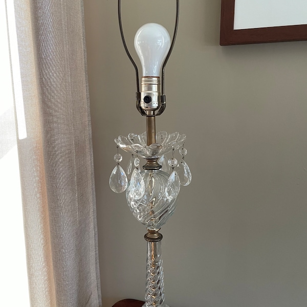 Crystal Lamp - Etsy