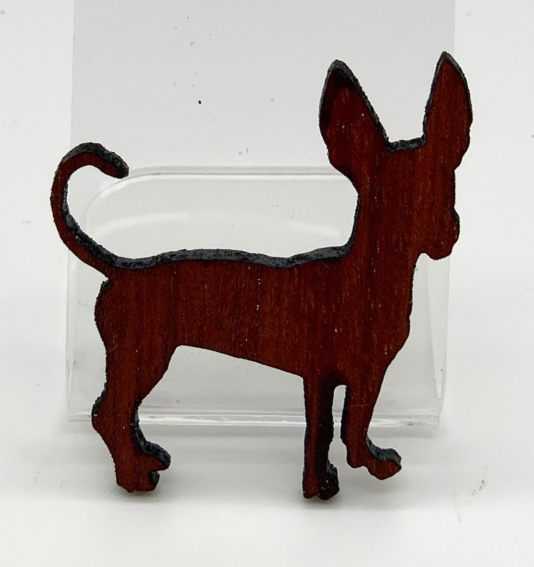 Podenco Maneto Wood Pin - Etsy