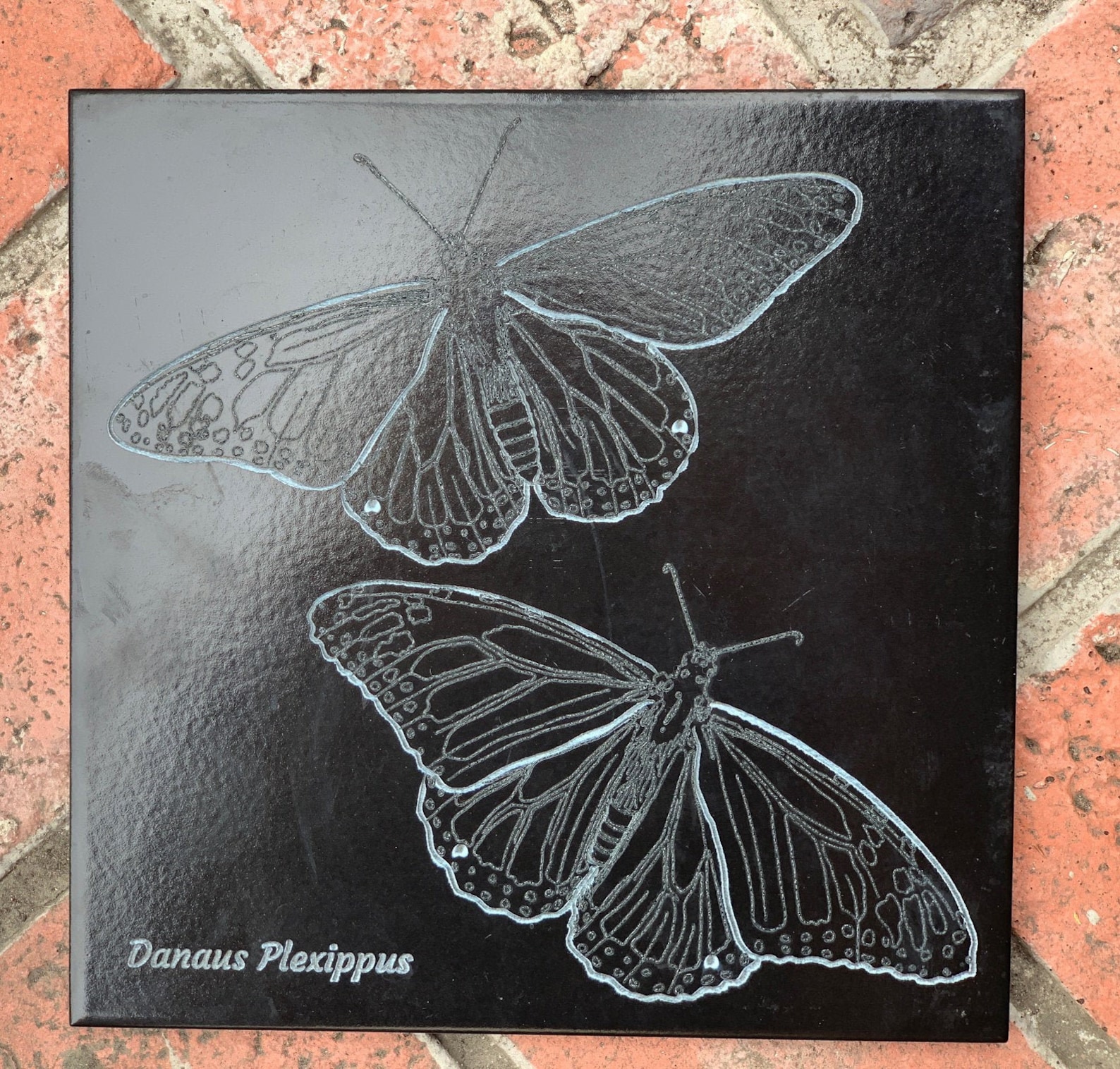 Monarch Butterfly Tile - Etsy