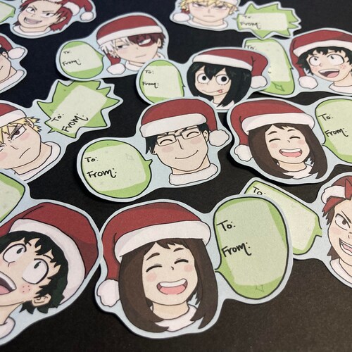 MHA Sticker Set - Etsy