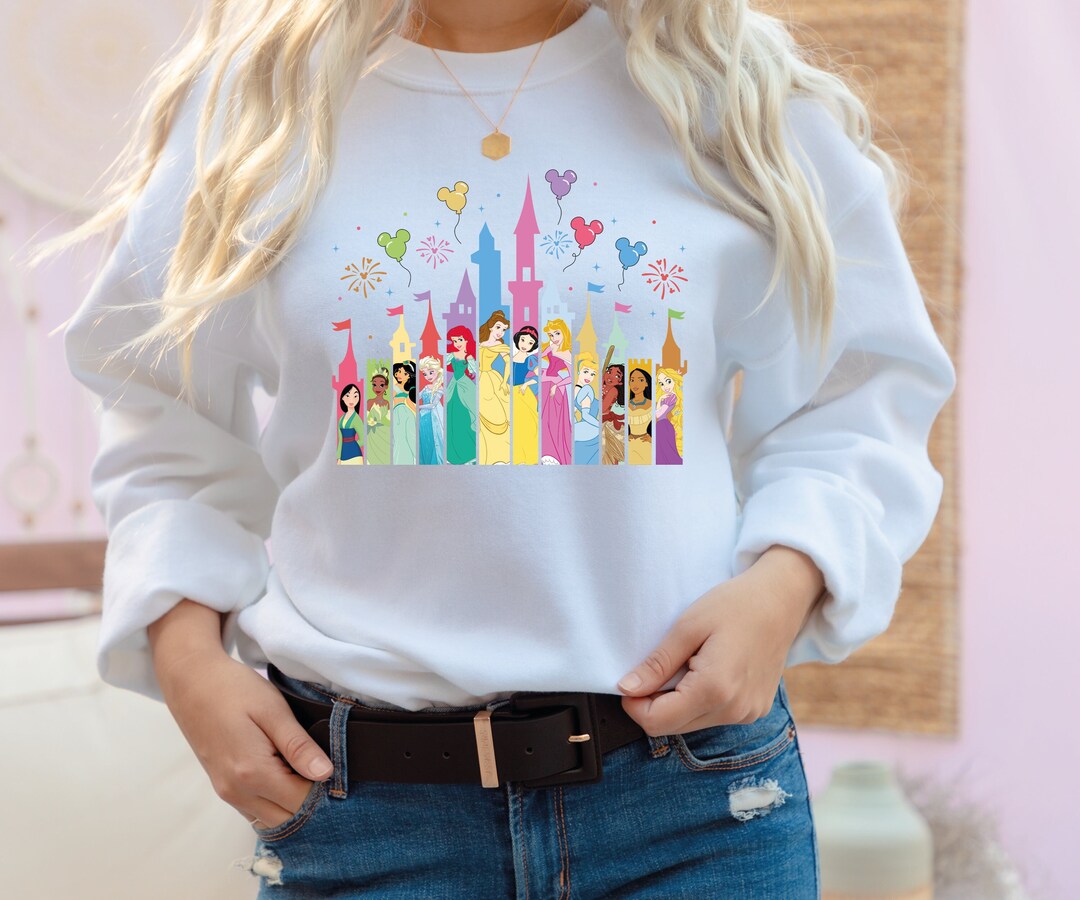 Disney Princess Castle Sweaterdisney Vacation Topdisney Castle ...