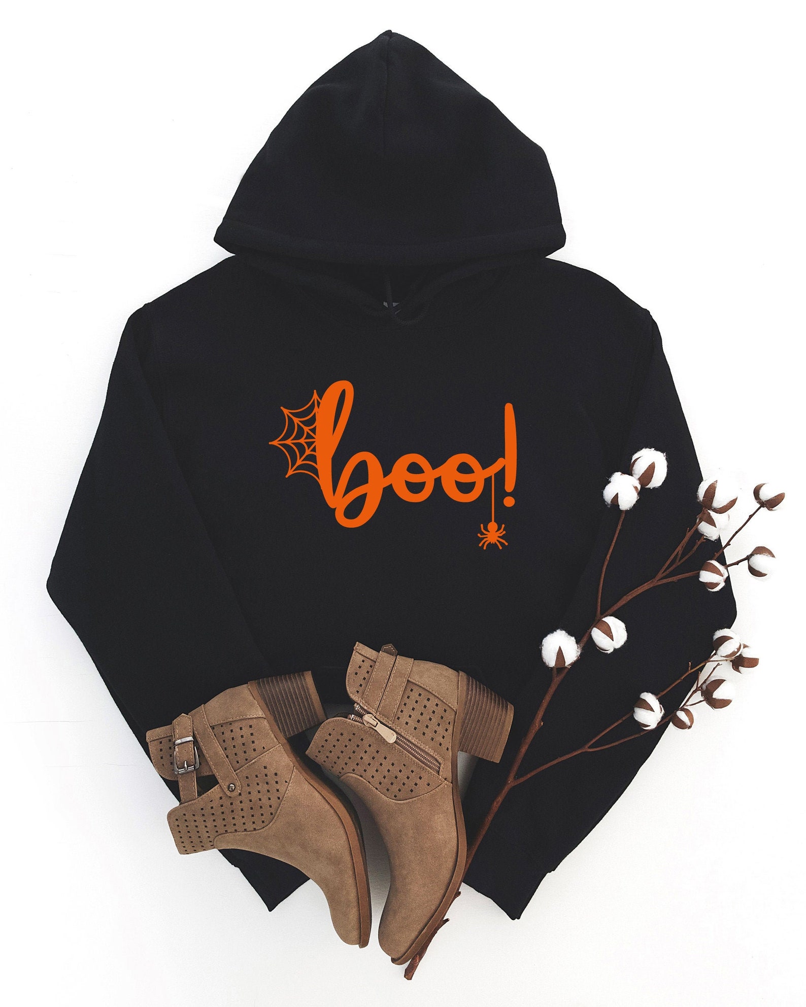 The Boo Unisex Hoodie Halloween Sweater Fall Hoodie Boo - Etsy UK