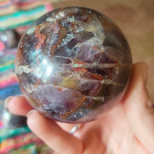 Super Seven Crystal Spheres, Melody Stone, Super 7 Sphere, Sacred Seven ...