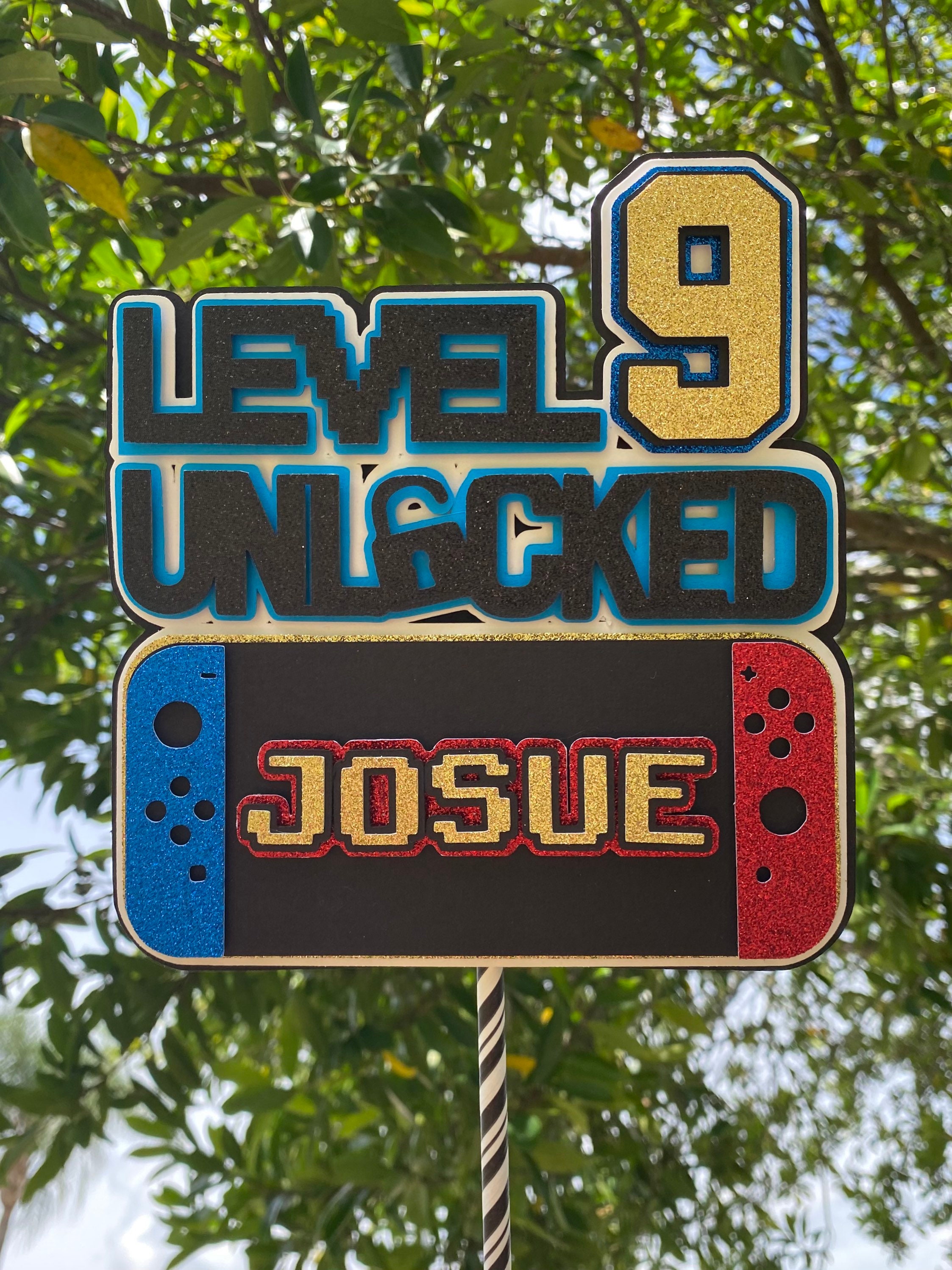 Nintendo / Nintendo Switch Cake Topper - Etsy