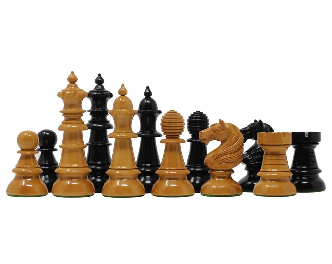 Rare Antique Chess Set, KH 9 Cm./3,5 In., Old Handmade Chess Set in ...