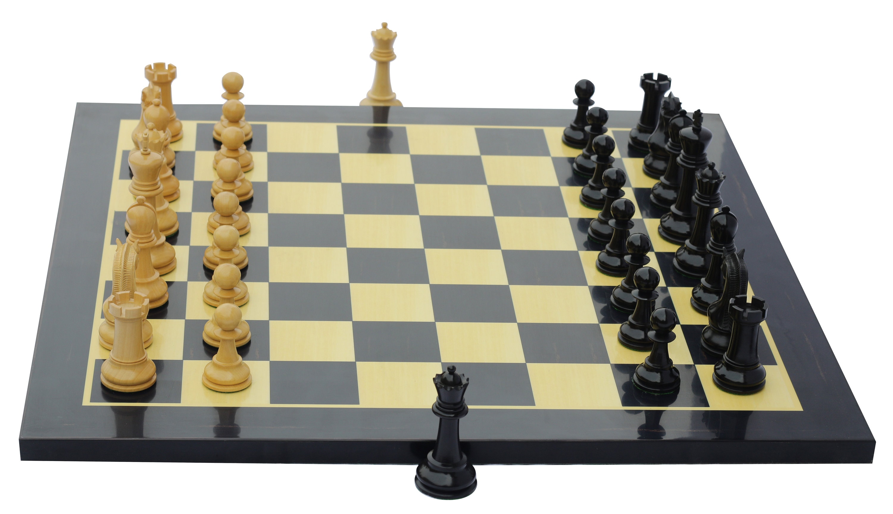 Chess Board Square Size 2 X 2 in Maple & Ebony | Etsy