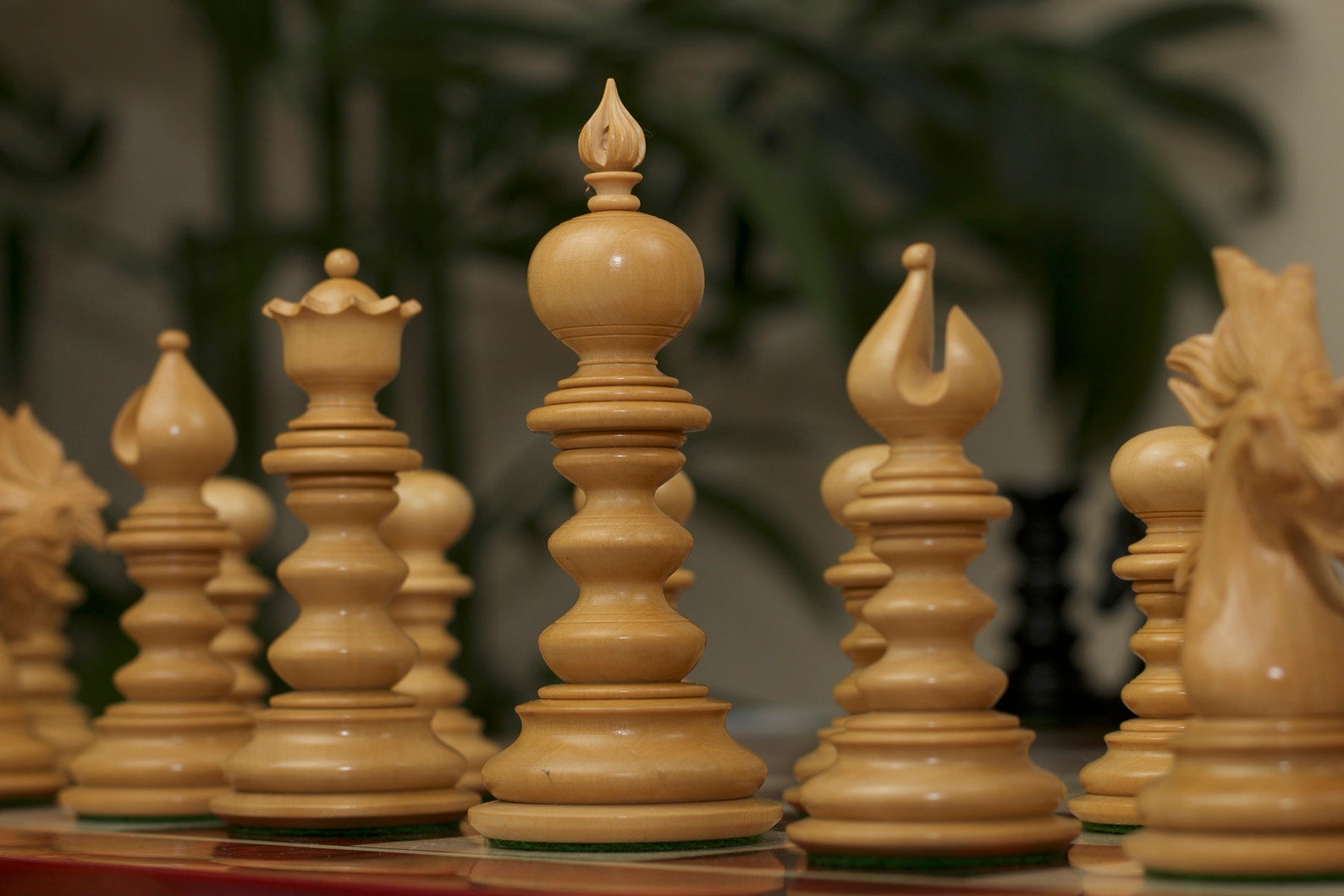 Raging Stallions Series Luxury Staunton Ebony Wood Chessmen - Etsy
