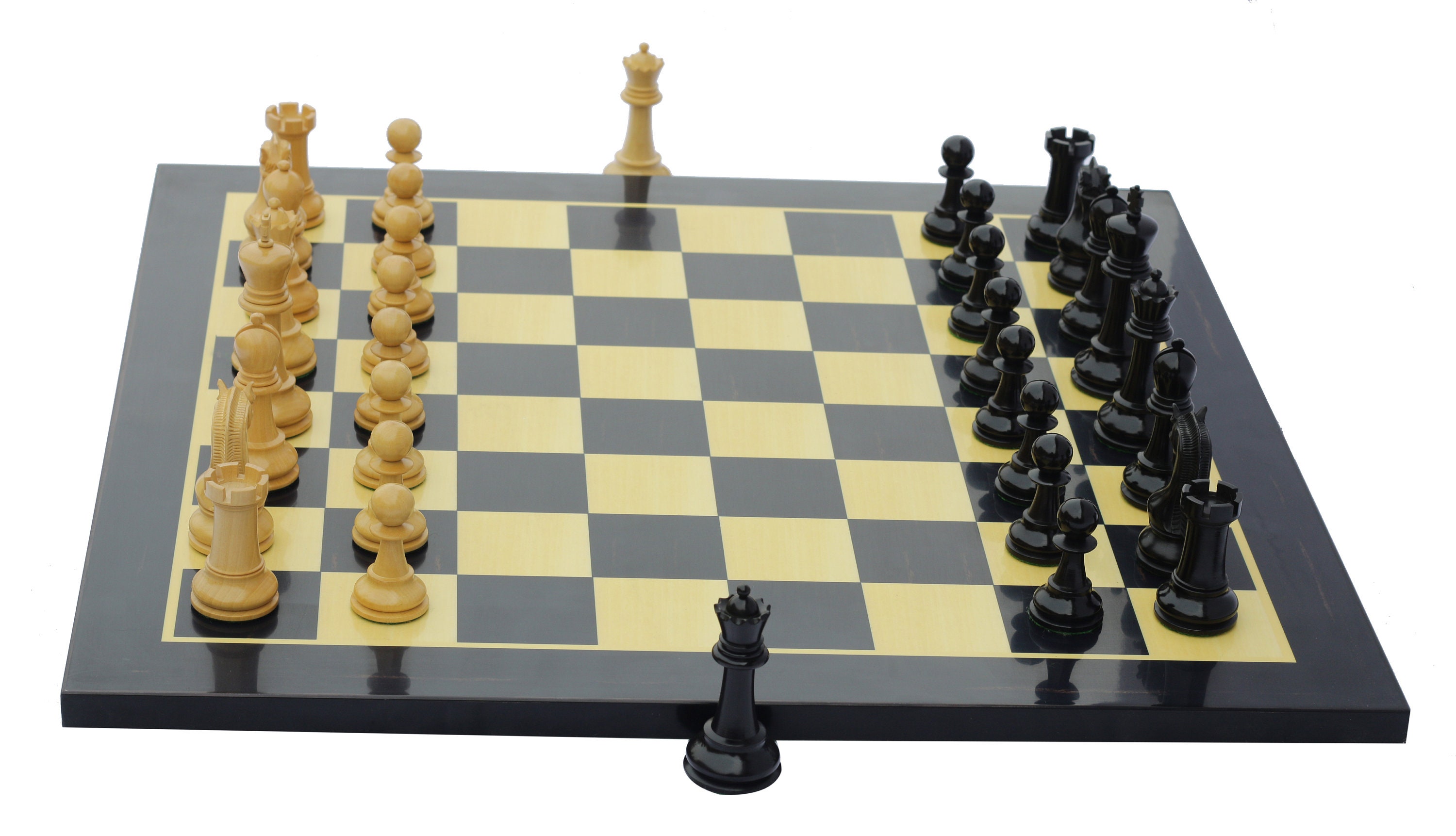 Chess Board Square Size 2 X 2 in Maple & Ebony | Etsy