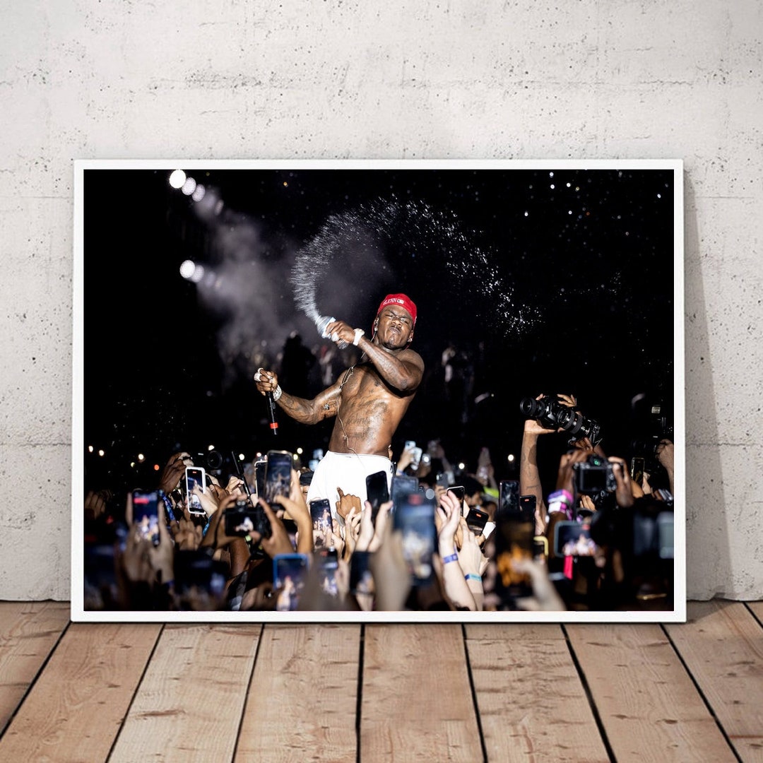 Dababy Rapper Hip Hop Singer Music Poster Canvas Wall Art Picture for ...