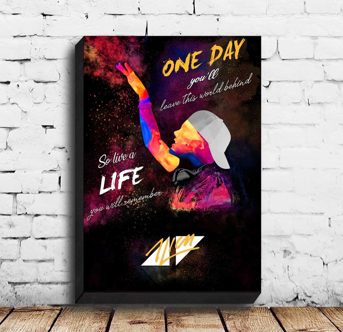 Avicii Music Poster Canvas Wall Art Home DecorCPX321 No Frame | Etsy