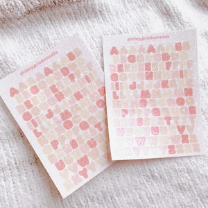 Holographic Bubble Letter Stickers #1 NEW - Etsy