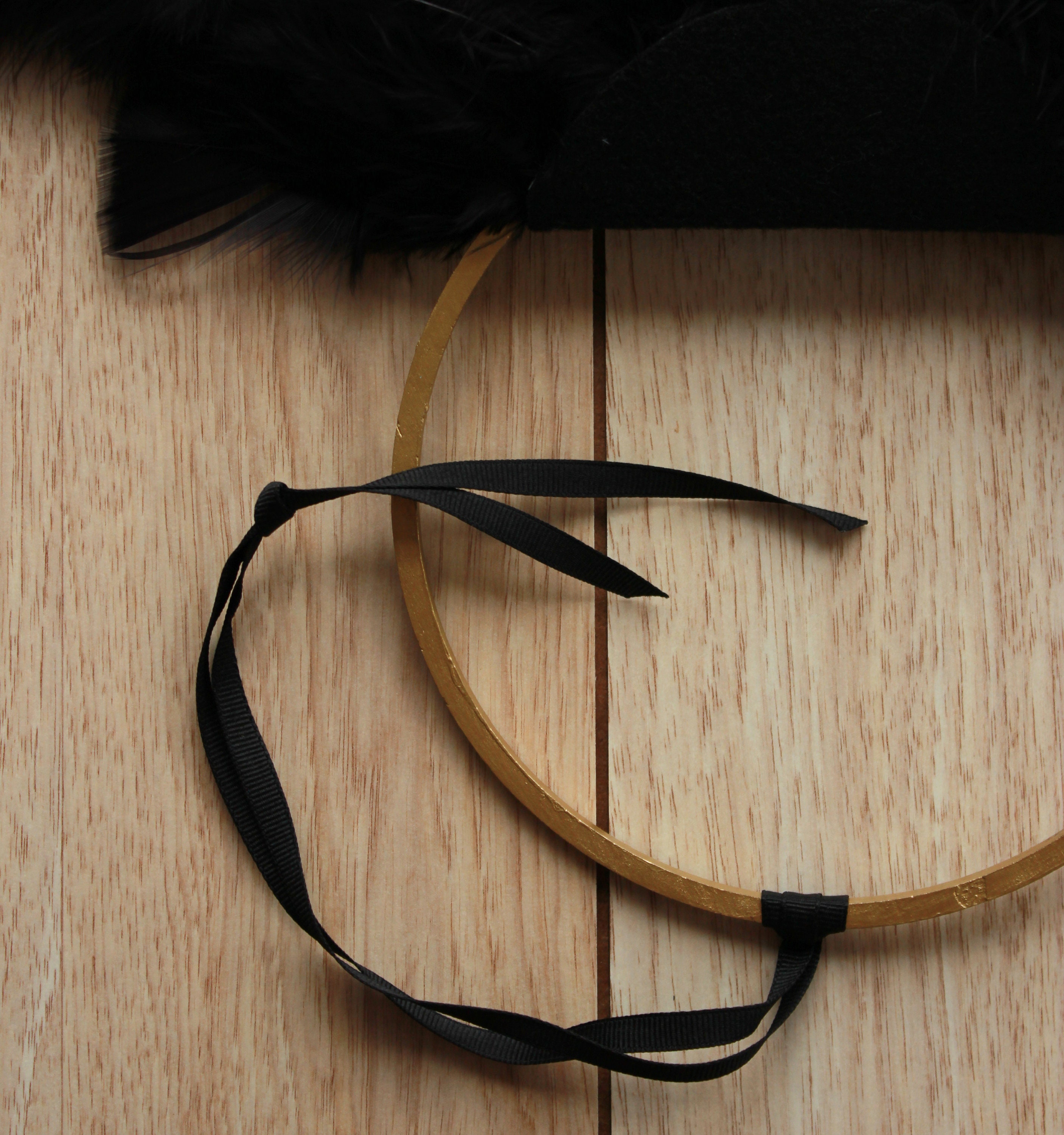 Black and Gold Circular Hand Fan, One-of-a-king - Etsy