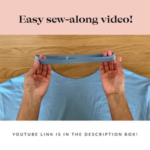 Naya T-shirt Sewing Pattern PDF | Sizes 6-32 | Size Inclusive | Video ...