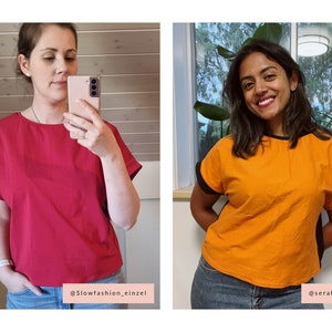 Naya T-shirt Sewing Pattern PDF | Sizes 6-32 | Size Inclusive | Video ...