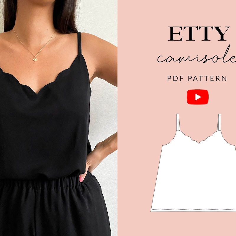 Camisole Pattern - Etsy