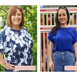 Naya T-shirt Sewing Pattern PDF | Sizes 6-32 | Size Inclusive | Video ...