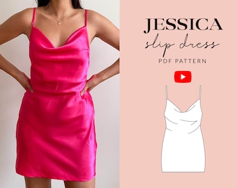 Raveena Dress Sewing Pattern PDF Sizes 6-32 Size Inclusive Video ...