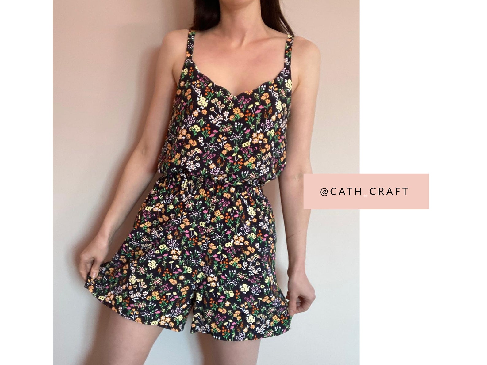 FREE Scalloped Camisole Sewing Pattern PDF Sizes 6-24 Size Inclusive ...