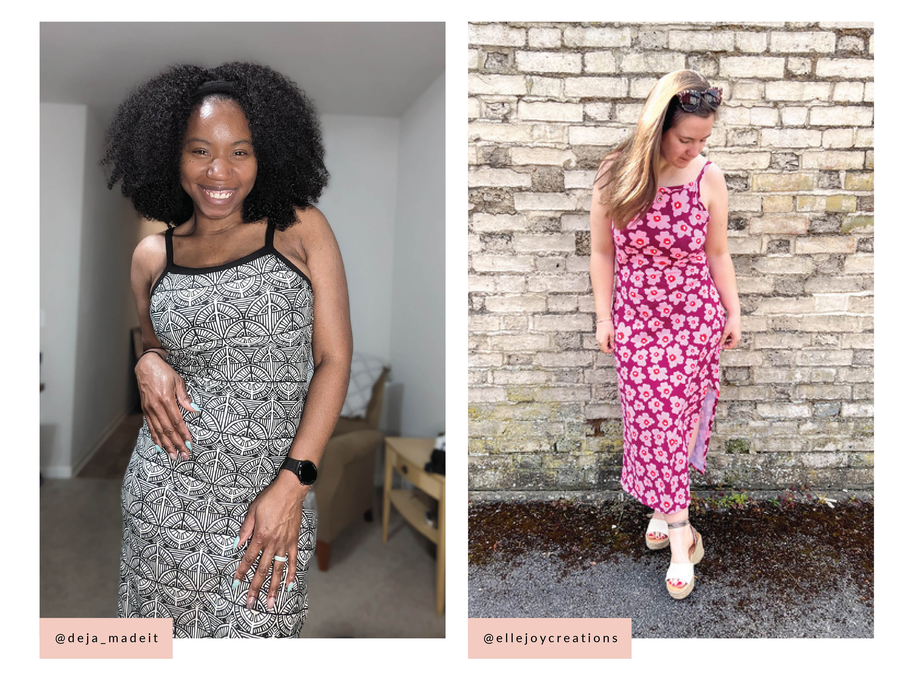 Gia Dress Sewing Pattern PDF | Sizes 6-32 | Size Inclusive Video ...