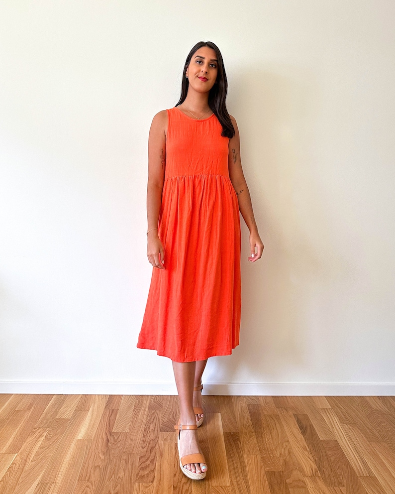 Priya Smock Dress Sewing Pattern PDF | Sizes 6-32 | Size Inclusive ...