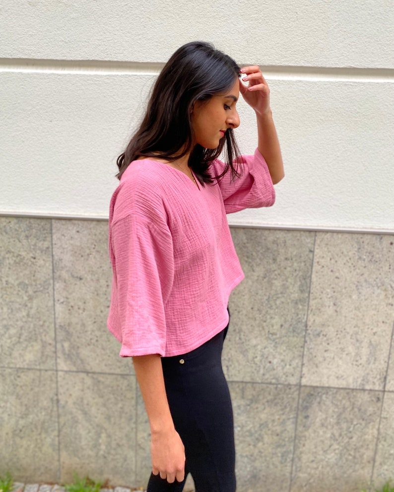 Phoebe Top Sewing Pattern PDF Sizes 6-24 Loose Floaty Top - Etsy Canada