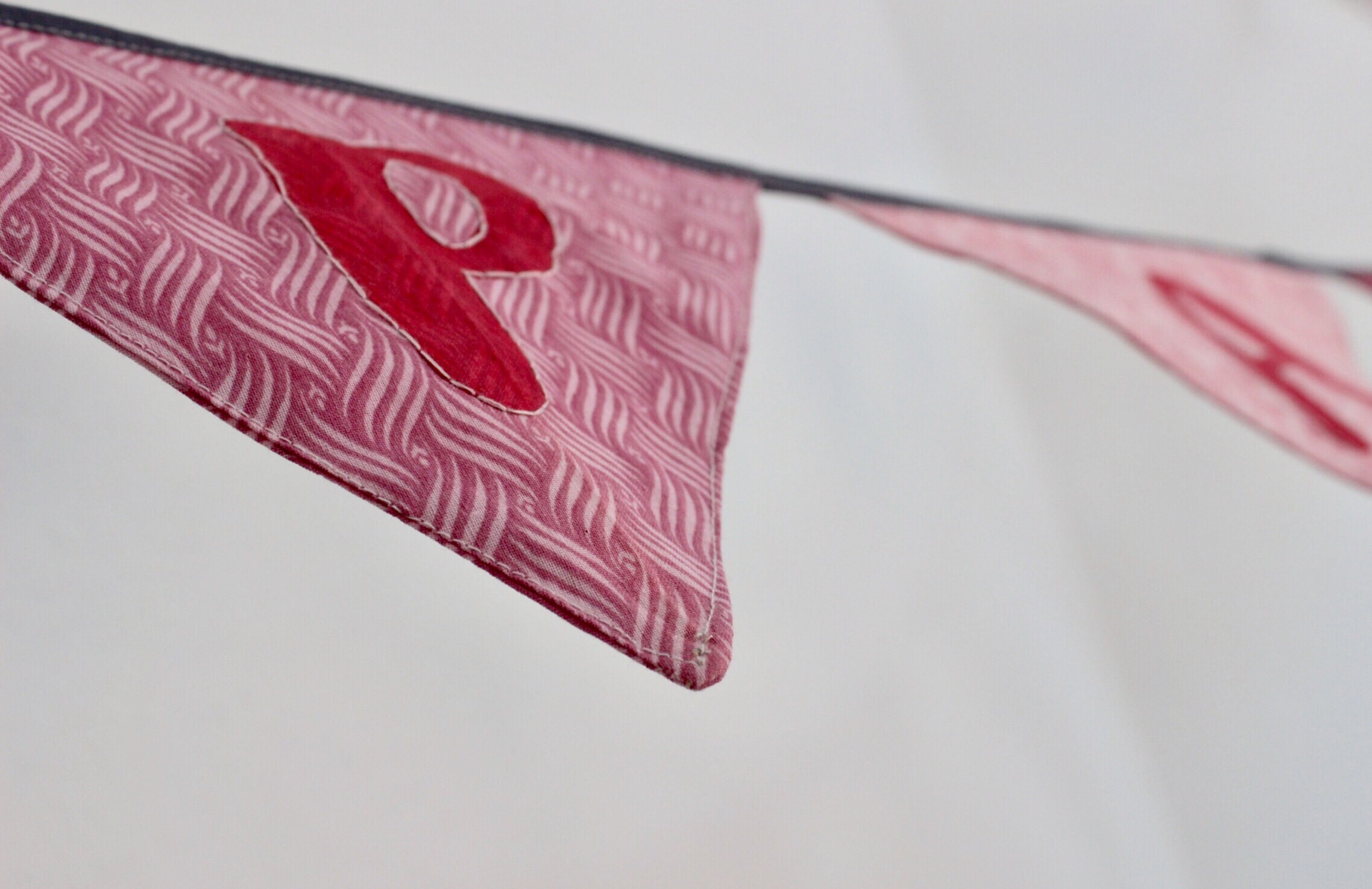 Pennant Chain paulina Baby Gift Individual Handwork Reversible - Etsy