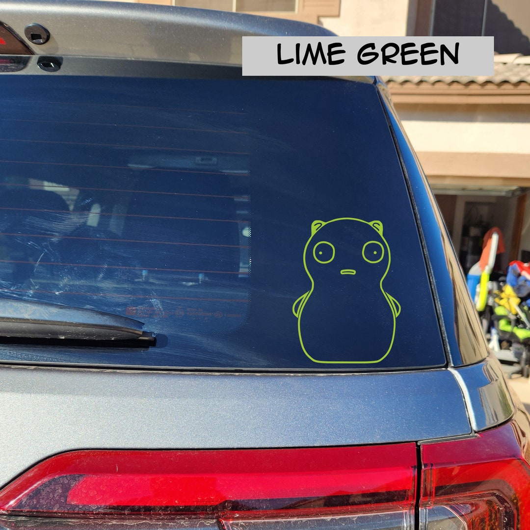 Kuchi Kopi Outline Bob's Burgers Permanent Vinyl Decal - Etsy