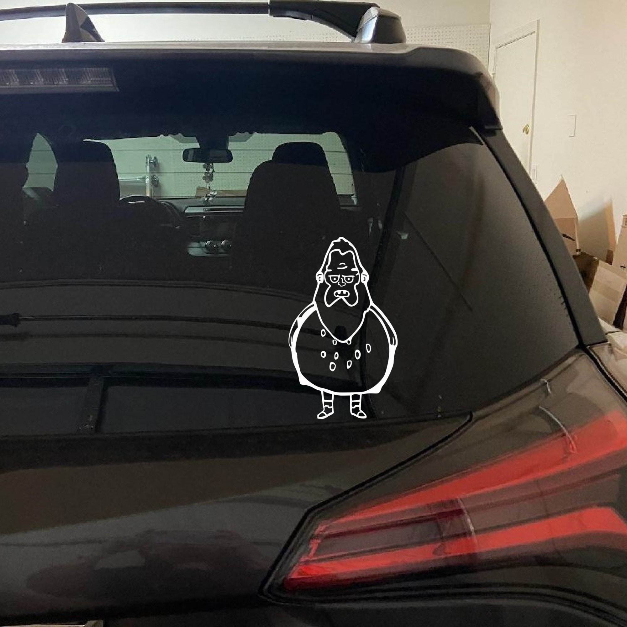 Bob's Burgers Gene as Beef Squatch Permanent Vinyl Decal - Etsy UK