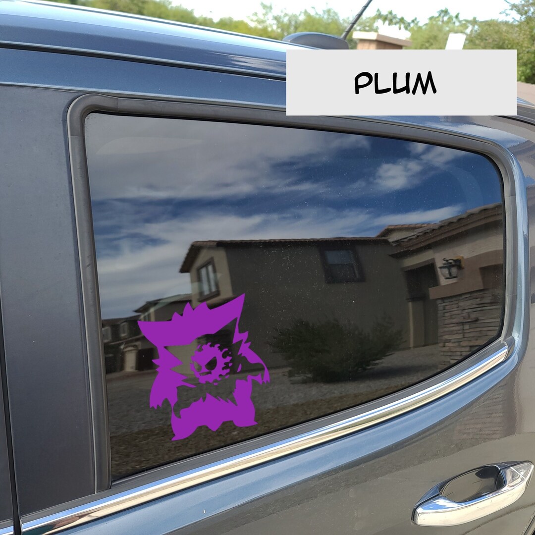 Gastly Evolution Permanent Vinyl Decal - Etsy