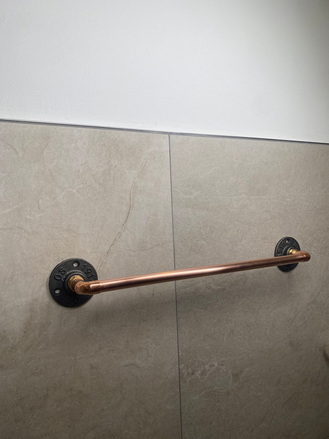 Copper Rod, Copper Bath Towel Holder, Copper Clothes Rail, Clothes ...