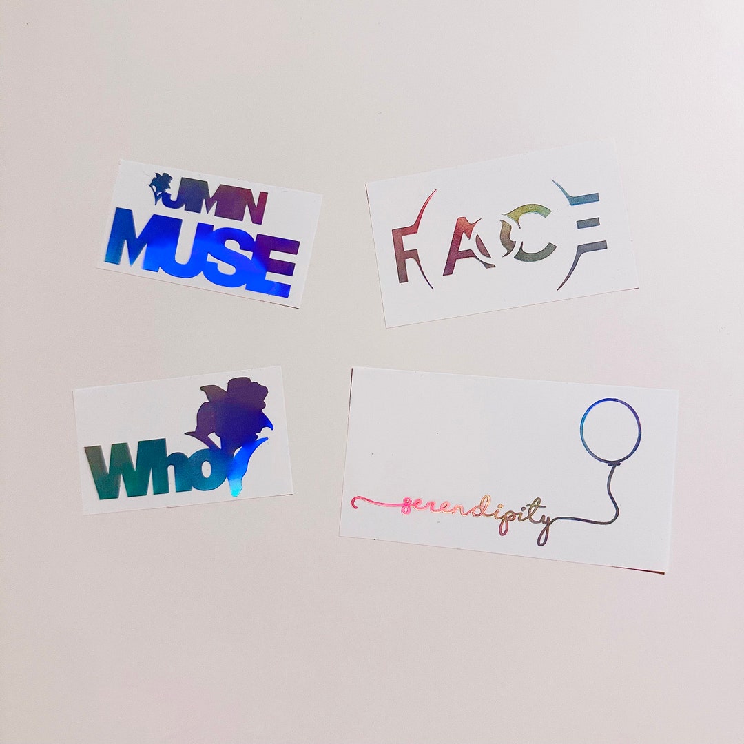 BTS MUSE / Who / Serendipity / FACE Vinyl Sticker Laptop, Phone Case ...