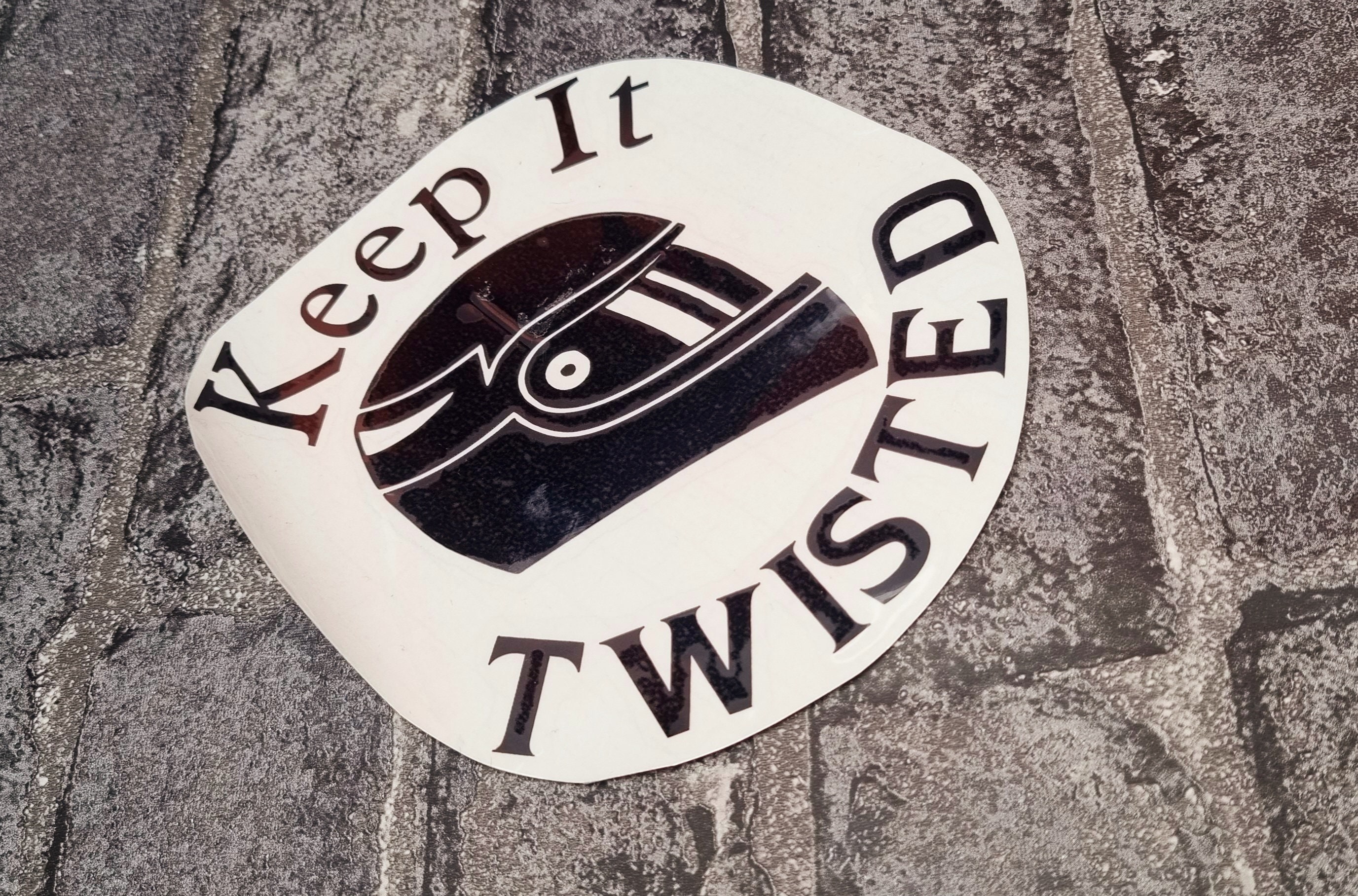 Keep It TWISTED // Decal // Motorbike // Car // Sticker // Vinyl - Etsy UK