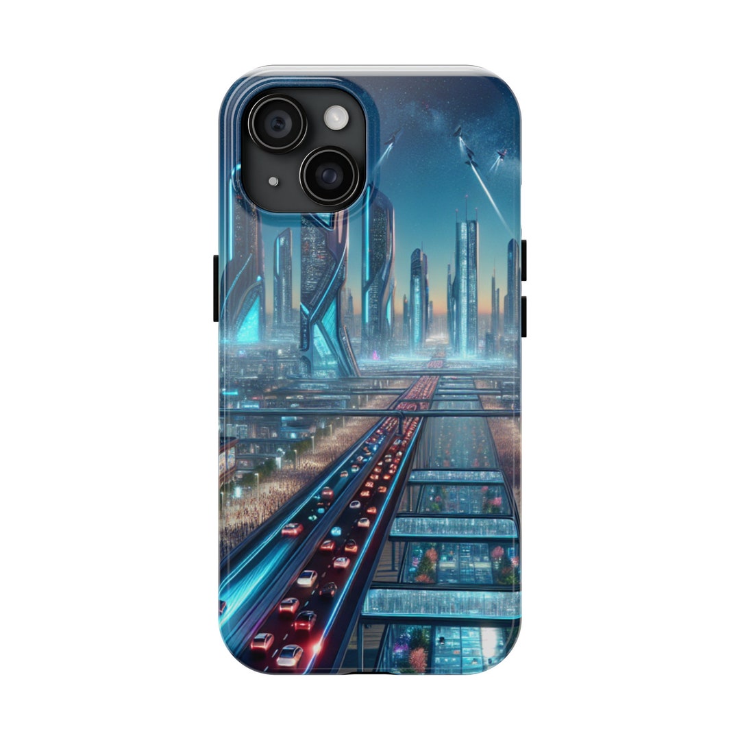 A Futuristic Theme Tough Phone Cases - Etsy