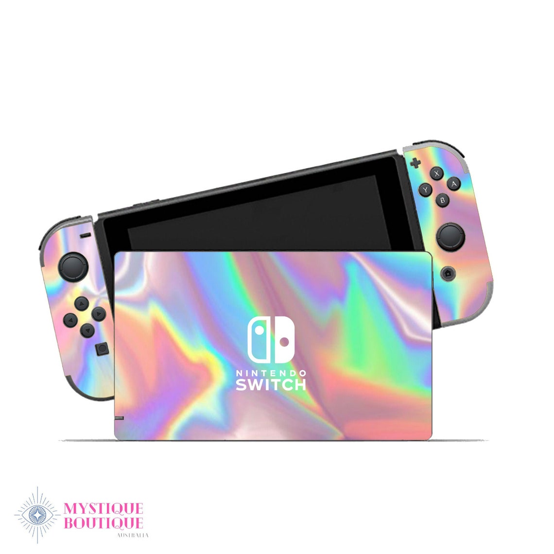 Hologram 3M Nintendo Switch Skin Nintendo Switch Full Body - Etsy