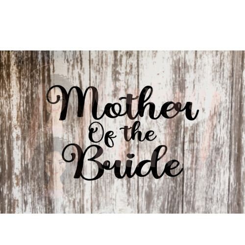 Mother of the Bride PNG , Clip Art Cricut Silhouette - Etsy