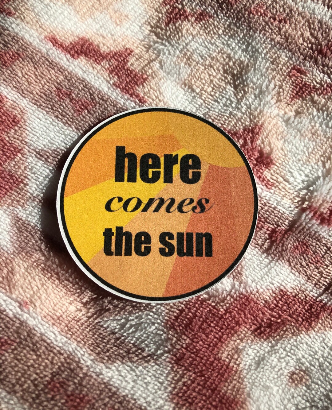 Here Comes the Sun Sticker - Etsy