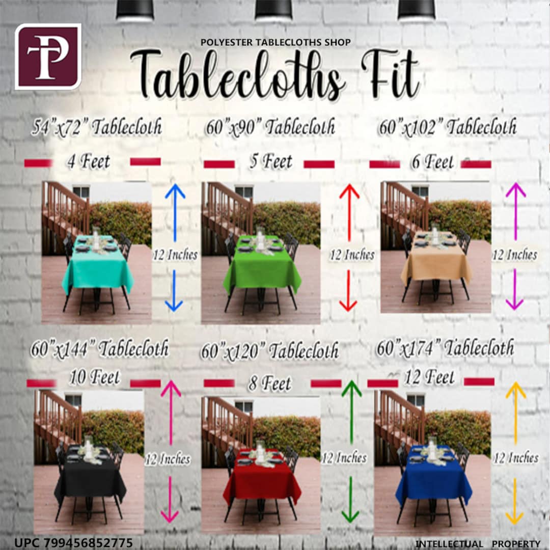 Seamless Large Tablecloth, 8 Feet Table, Kitchen and Dining, Lace Party ...